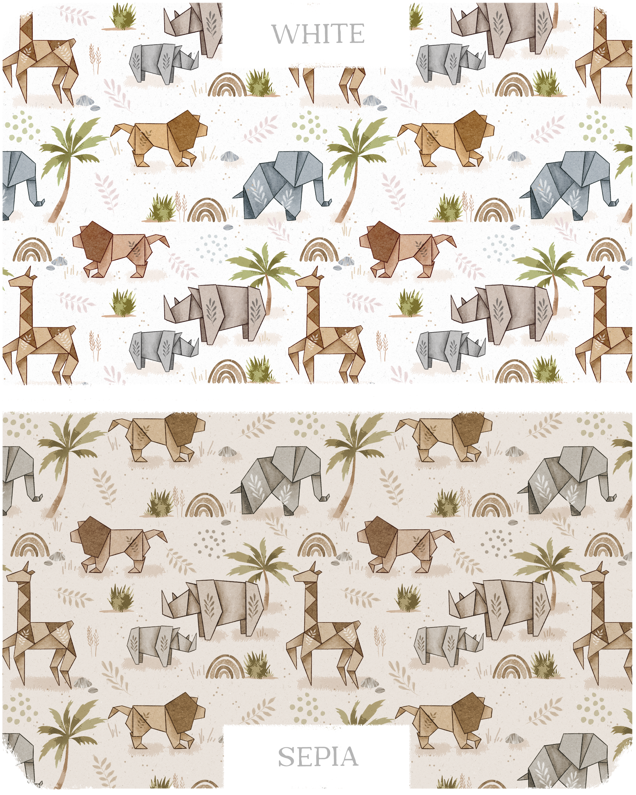 ORIGAMI SAFARI – Flora & Fable Co.